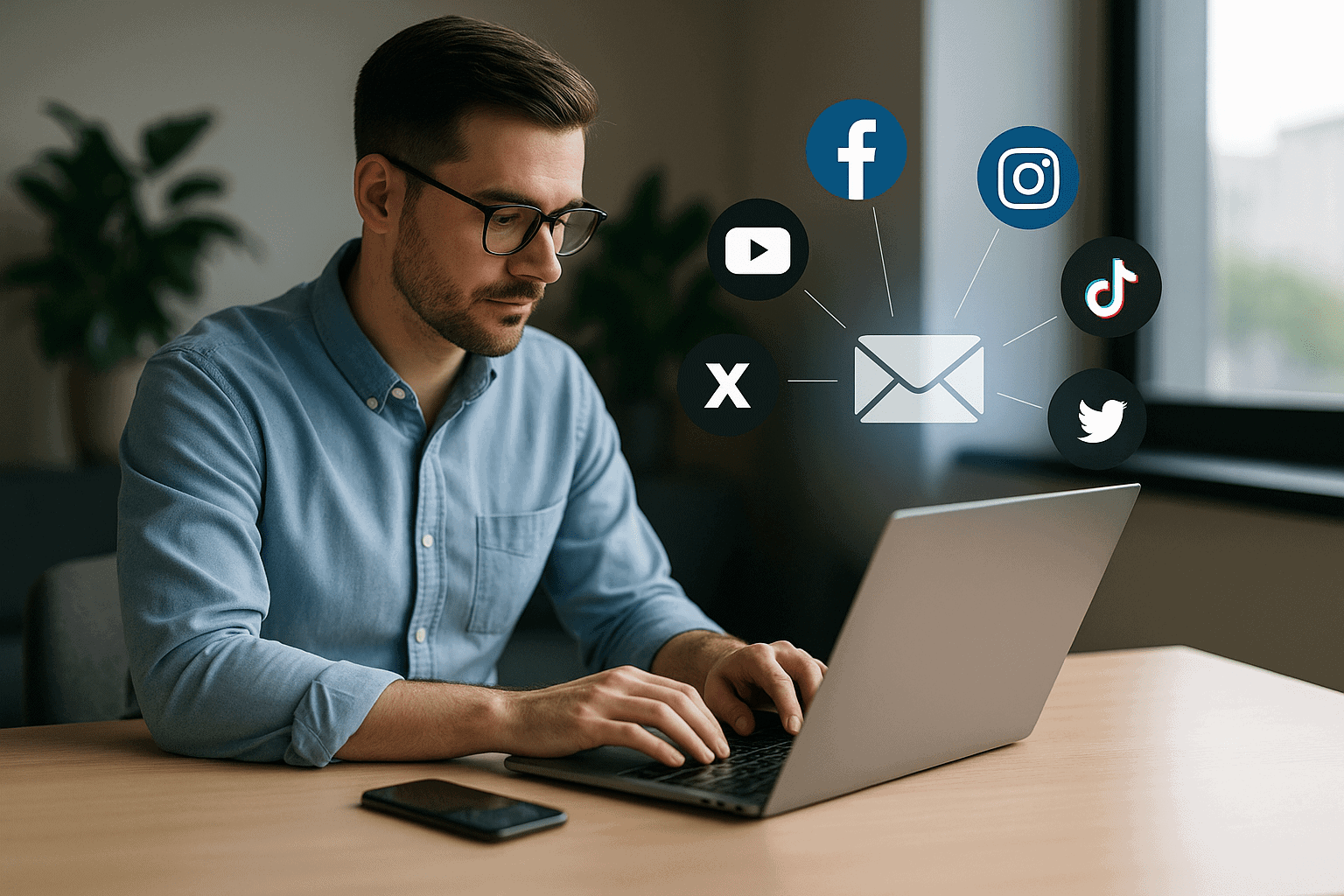 Smart Email & Social Integration for Modern Teams - Face Mail